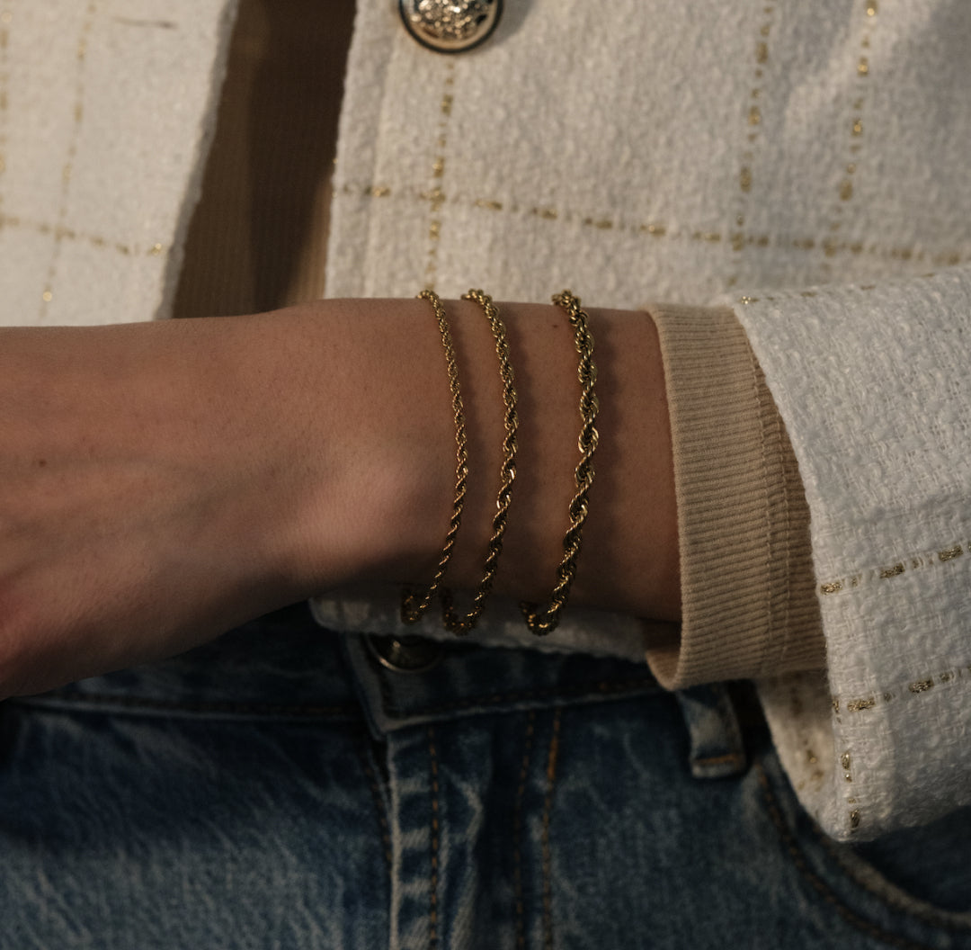 Twisted Rope Bracelet – Lavina Jewelz